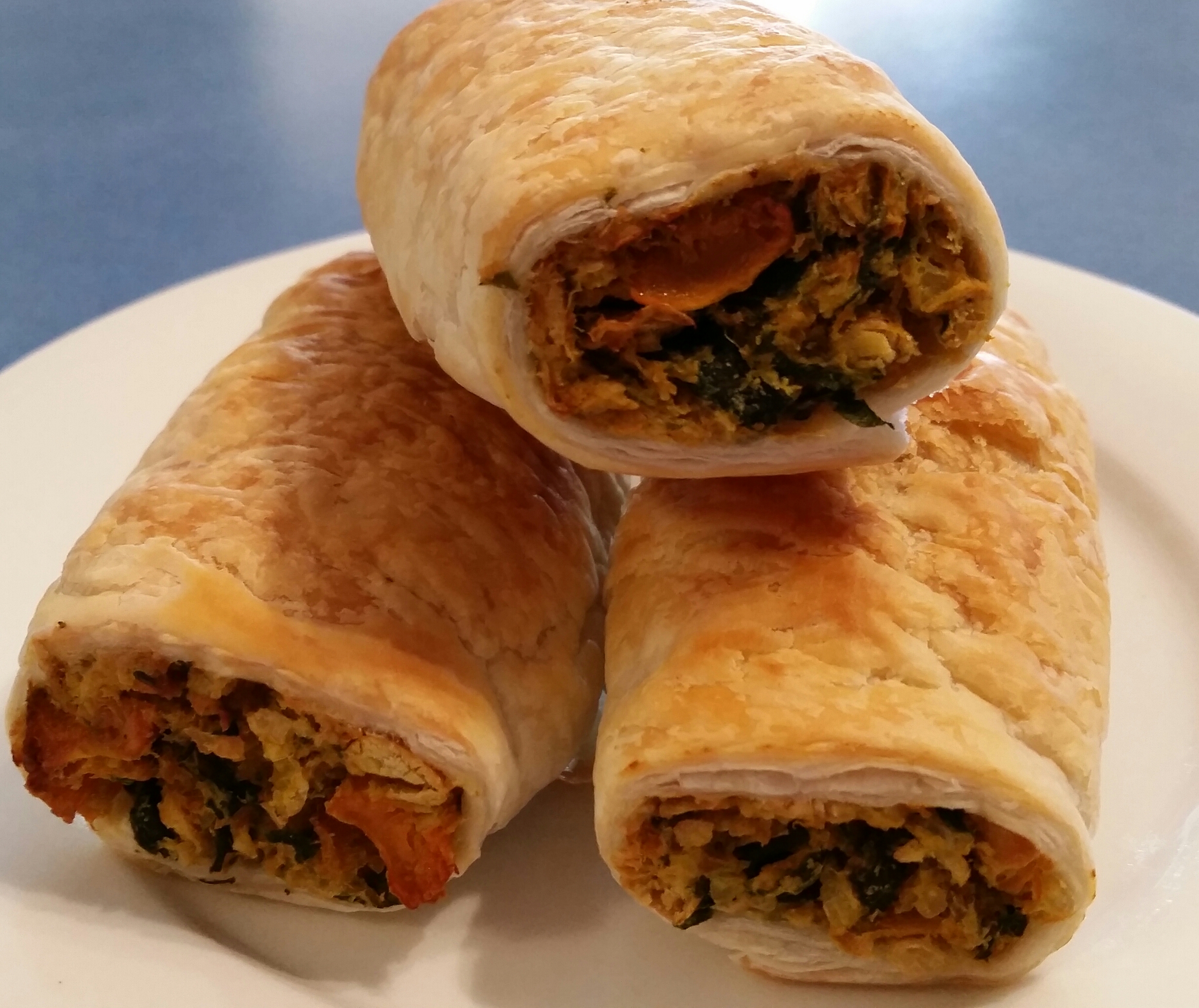 Roasted pumpkin pastry rolls | Itchin' Kitchen